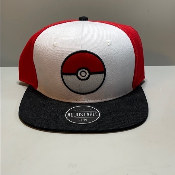 Bioworld | Accessories | Bioworld Pokemon Pokeball Adjustable Hat ...